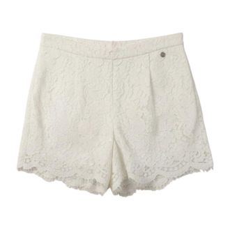 Silvian Heach Damen, Shorts, Wei&szlig;, XSGr&ouml;&szlig;e