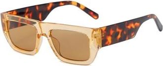 Generic Lunettes De Soleil D&eacute;coratives For Hommes Et Femmes, Id&eacute;ales For Les Sports Plein Air, Vacances La Conduite(Brown)