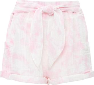 Anaak Short Jammu Tie and Dye Mousseline de Coton Anaak