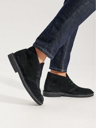 Clarks Schn&uuml;rschuhe Desert Bt Evo Schwarz