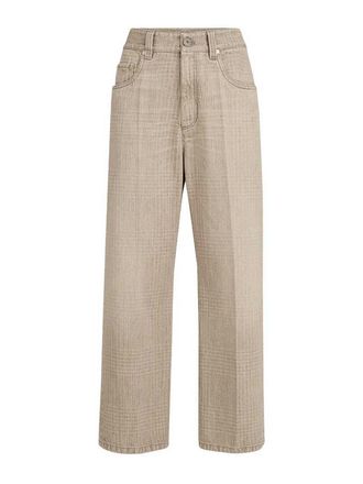 Brunello Cucinelli Straight Leg Jeans - Beige