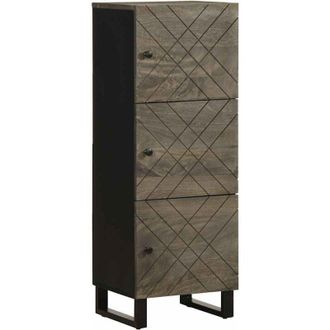 vidaXL Highboard 40x33x110 cm Massivholz Mango - Vidaxl