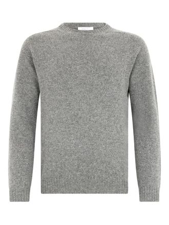 Boglioli pull en cachemire mélangé à col v - Gris