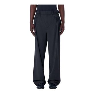 Kiko Kostadinov Elastische Bundfaltenhose - - Trousers - Herren - Grau - S