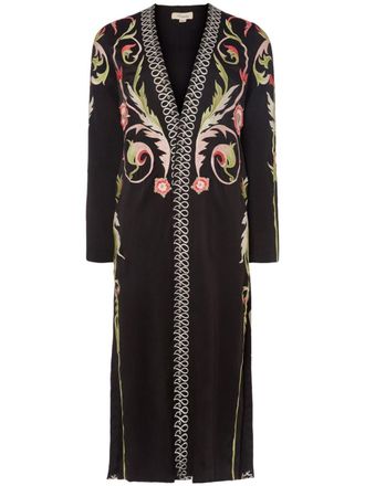 Temperley London veste dinspiration kimono Alessia - Noir