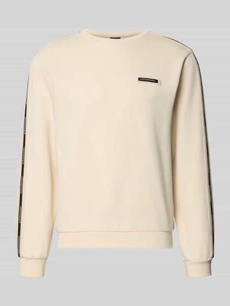 Emporio Armani Sweatshirt mit Label-Details und Rundhalsausschnitt