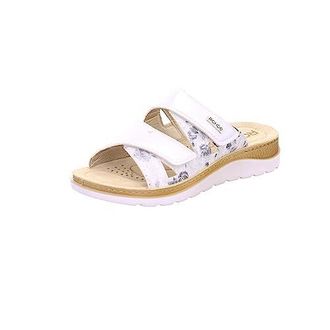Rohde Mules Femme Baviera 1302, Pointure:41 EU, La Couleur:Blanc
