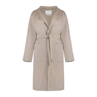 Max Mara Damen, M&auml;ntel, Beige, LGr&ouml;&szlig;e