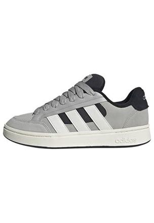 adidas Adidas Homme Grand Court Alpha Shoes, Grey Two/Core White/Core Black, 39 1/3 EU