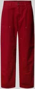 Carhartt Work in Progress Straight Jeans Hose mit Ziernähten