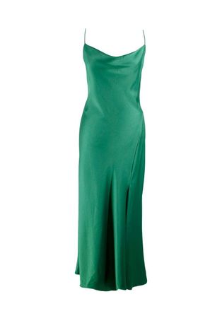 Alice & Olivia Alice + Olivia Montana Maxi Green Dress Size XS