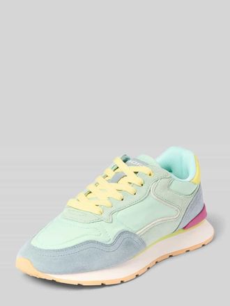 Hoff Sneaker aus Leder-Mix mit Logo-Detail Modell City