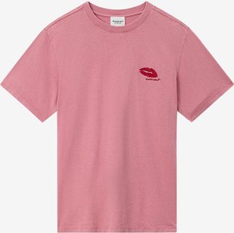Isabel Marant Tee Shirt Zewel - Femme - Rose Sauvage - Taillel - Marant &Eacute;toile