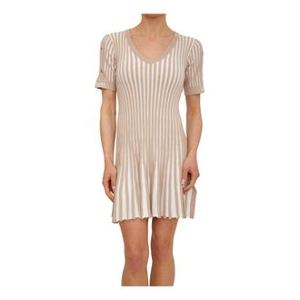 Liu Jo Damen, Kleider, Beige, XSGr&ouml;&szlig;e