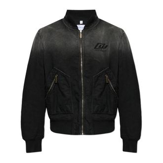 Off-white Homme, Vestes, Noir, Taille: S Bomber Jacket