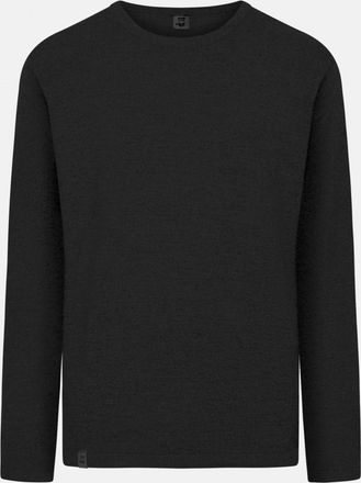 Hanseheld Herren Strickpullover Merino Schwarz