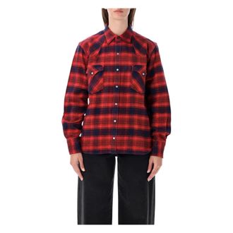 Fortela Texan Hemd Karo - - Blouses & Shirts - Damen - Mehrfarbig - M