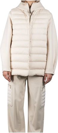 Moorer Femme, Vestes, Beige, Taille: 38 FR Senigallia-LE Jacket