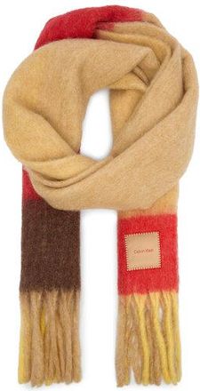 Calvin Klein Schal Patch Brushed LV04D8070G Beige