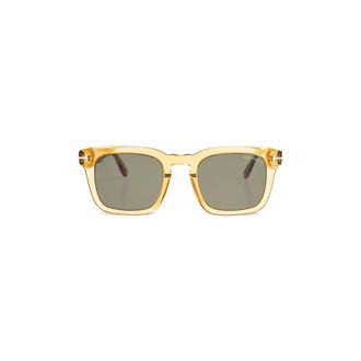 Tom Ford Homme, Accessoires, Jaune, Taille: 50 MM Lunettes de soleil
