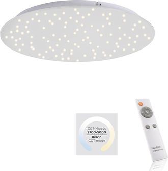 Leuchten Direkt Deckenleuchte, weiss Deckenleuchte, weiss 1xLED-Board/18W/2700-5000K Innenleuchte, IP20 Deckenleuchte 14673-16-O