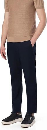 Boss Orange by Hugo Boss BOSS Orange Herren Hose blau Leinen