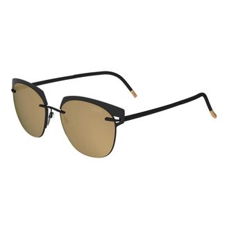 Silhouette Accent Shades Sonnenbrille - - Accessories - Damen - Schwarzk - ONE SIZE