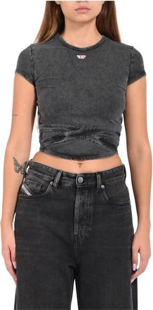 Diesel Femme, Tops, Gris, Taille: 38 FR T-Bunny Tail-R1