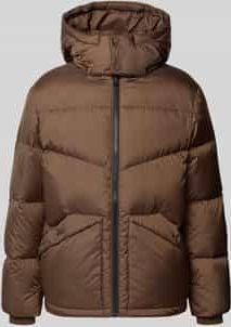 Marc O'Polo Denim Regular Fit Daunenjacke mit Kapuzenkragen