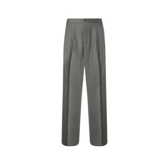 Laneus Wollhose - - Trousers - Herren - Gr&uuml;n - S