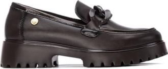 Xti Mocassins Femme Brun - Chaussures Confortables et polyvalentes - Mode d&eacute;contract&eacute;e - Mod&egrave;le 14449102 (Taille37)