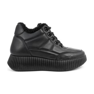 Endless Schwarze Stiefeletten - - Shoes - Damen - Schwarzk - 38 EU
