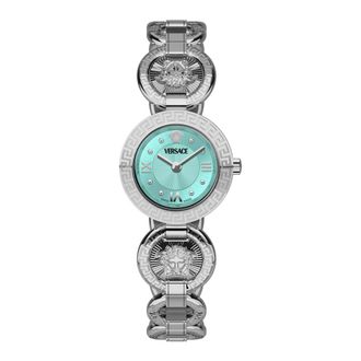 Versace Femme, Accessoires, Gris, Taille: ONE Size Montre Greca Jewel