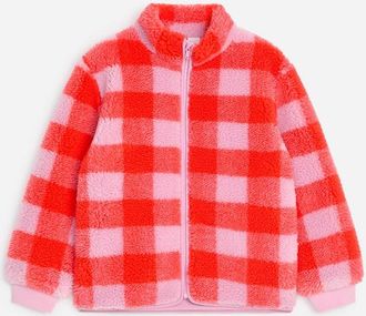Arket Teddyjacke -Rosa