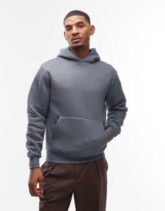 Alpha Industries Kapuzenpullover in Blau mit Logo