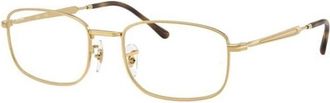 Ray-Ban unisex, Accessoires, Jaune, Taille: 54 MM Rx6533 2500 Optical Frame