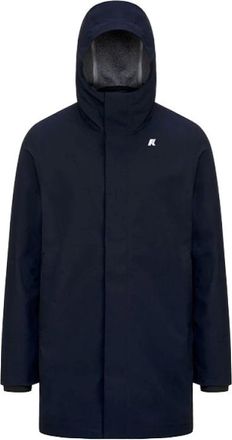 K-Way Homme, Vestes, Bleu, Taille: S Tommy Bonded Jersey V 3/4 Length