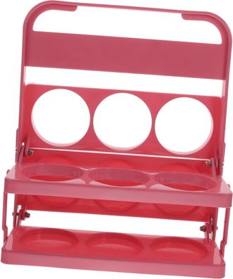 Valiclud Tragbarer Faltbarer Flaschen Bierflaschenhalter mit Griff Praktischer Bierflaschenträger für Outdoor Grill Picknick und Bar Stabiles und Handliches De