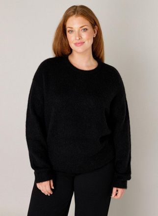 Base Level Curvy Strickpullover Yanara mit Wolle und Elasthan