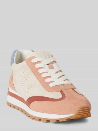 Lauren Ralph Lauren Sneaker aus echtem Leder mit Logo-Pr&auml;gung