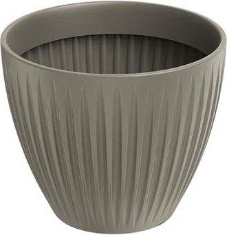 Prosperplast Blumentopf Latia rund, &Oslash; 40 x 33 cm, Mokka