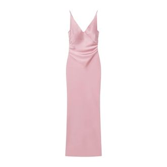 Nanushka Coeus Slip Satin Maxikleid - - Dresses - Damen - Rosa - S