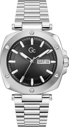 Gc Uhren - Quarz-Analoguhr Gc Nobilis - Gr. unisize - in Silber - f&uuml;r Damen