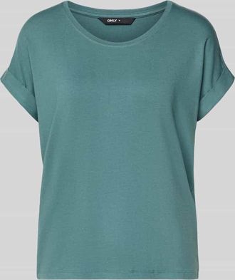 Only Regular Fit T-Shirt aus Viskose-Mix Modell MOSTER