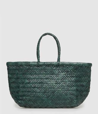 Dragon Diffusion Sac Bamboo Triple Jump Small Cuir Forest