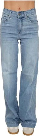 Liu Jo Femme, Jeans, Bleu, Taille: W29 Jean &Eacute;vas&eacute; avec Strass