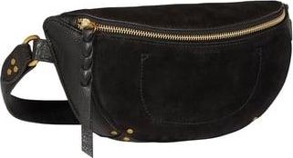 Jerome Dreyfuss Sac banane Lino en cro&ucirc;te de cuir