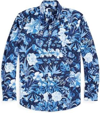 Polo Ralph Lauren Chemise &agrave; fleurs en coton