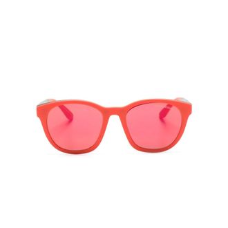 Emporio Armani Ek4001 Clip-On Sonnenbrille - - Accessories - Herren - Orange - 47 MM