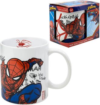 Cartoon Spider-Man Keramiktasse 325 ml Marvel-Frühstückstasse für Kinder